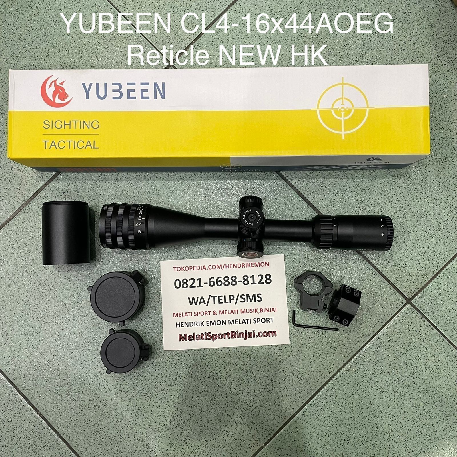 YUBEEN CL4-16x44AOEG New HK – Melati Sport & Melati Musik Binjai