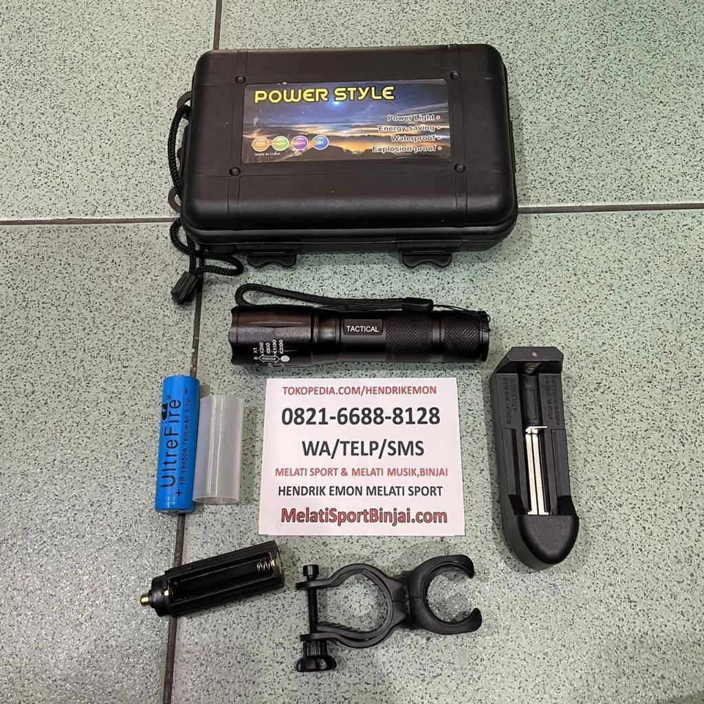 Power Style Senter Senapan Kuning – Melati Sport & Melati Musik Binjai