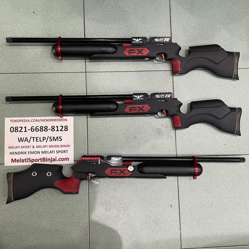 Bocap Neo GNT FX Peninggi Pipi 500cc Mono Tiup CNC Kayu PCP – Melati ...