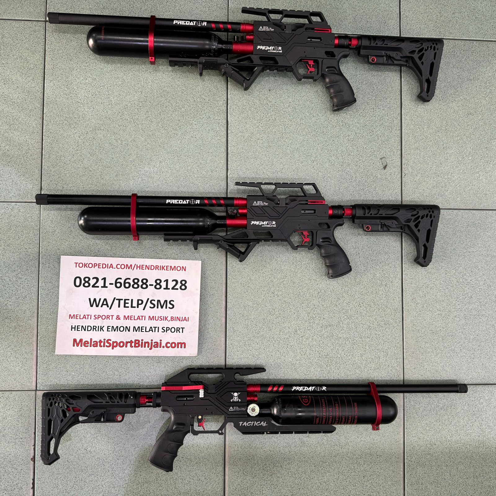 Predator Loreng 500cc Jenong Poni, Stelan Power, Laras Loreng CNC ...