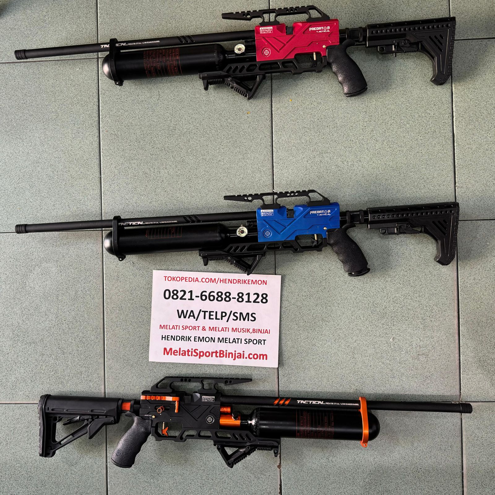 Predator Tactical 500cc Jenong Poni, Ada Setelan Power, Laras Loreng ...