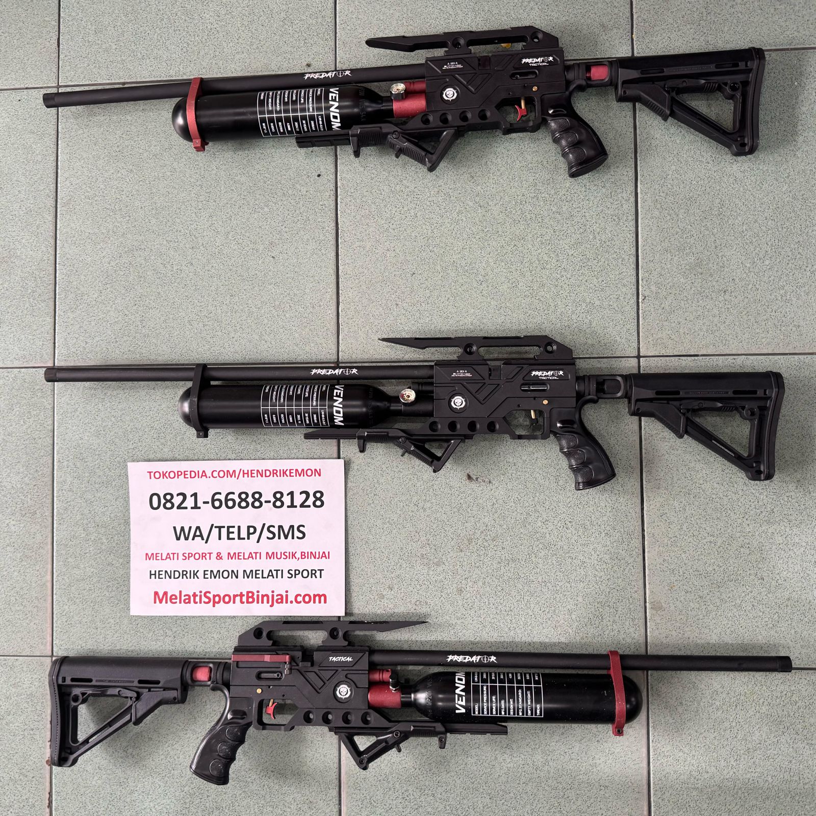 Predator Tactical 500cc Jenong Poni, Ada Setelan Power, Laras Loreng ...