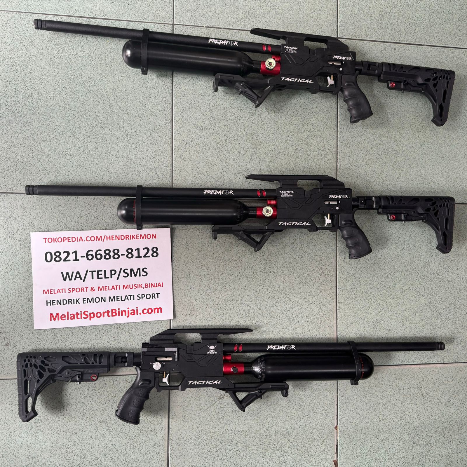 Predator Tactical 500cc Jenong Poni, Ada Setelan Power, Laras Loreng ...