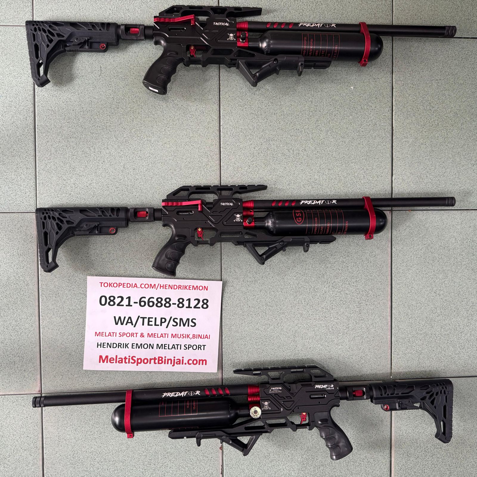 Predator 500cc Jenong Poni, Ada Setelan Power, Laras Loreng CNC ...