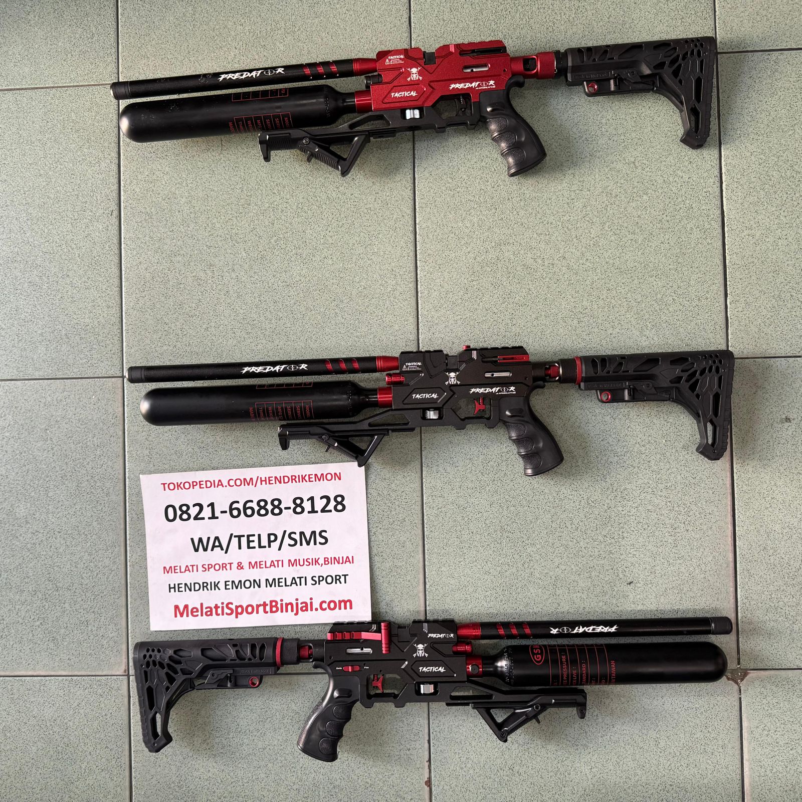 Predator Bogel 360cc Laras 40cm Jenong Poni, Ada Setelan Power, Laras ...